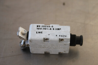 Vintage Mechanical Products MS25244-5 5amp Single Pole Circuit Breaker ...
