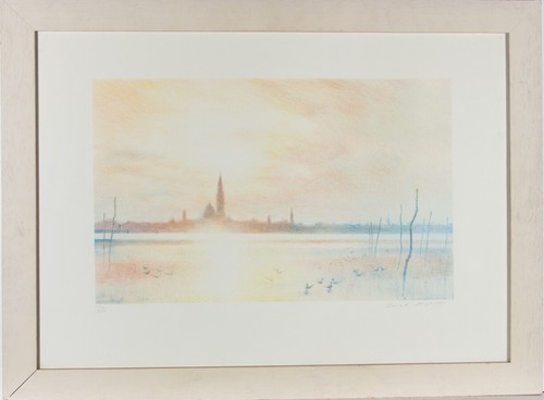 Derek Mynott RBA NEAC (1926-1994) - 20th Century Lithograph, Venice ...