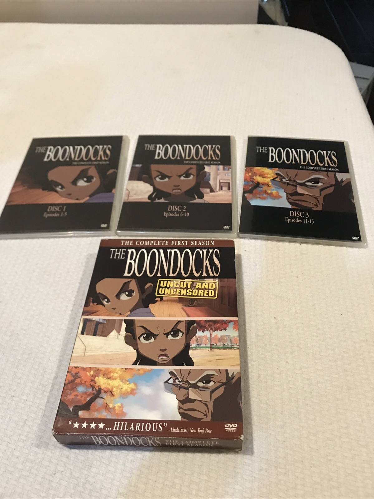 The Boondocks DVD Set - The Complete First Season [Uncut and Uncensored ...