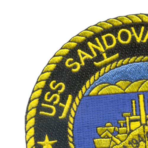 USS Sandoval APA-194 Patch | eBay