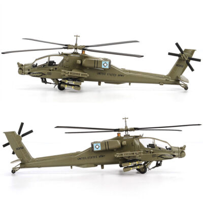 1/72 Apache AH-64A Helicopter US Military Models Aircraft Afghanistan ...