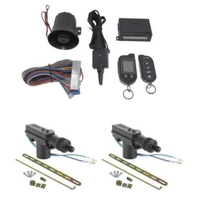 2 Way Car Alarm Security System w/ 2 Door locks Keyless Entry G777 | eBay