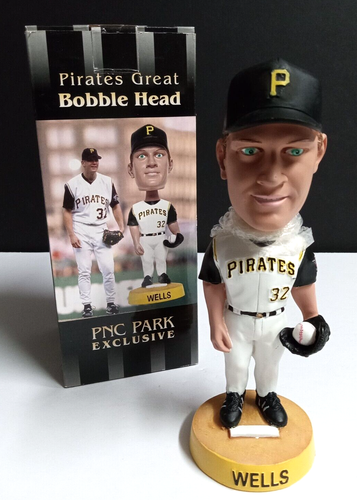 Kip Wells Pittsburgh Pirates Baseball Bobblehead Stadium Giveaway 2003 ...