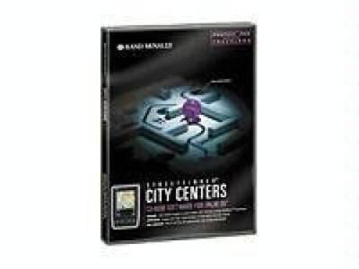 Rand McNally Streetfinder City Centers CD-Rom Software for Palm OS ...