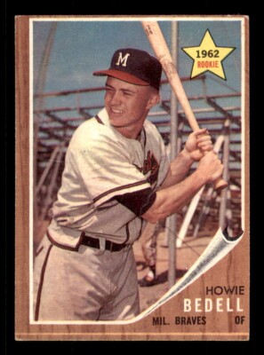1962 Topps Baseball #76 Howie Bedell PR *e1 | eBay