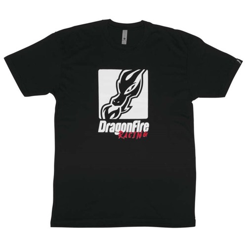DragonFire Racing Block Tee - Black - Large 13-0042 | eBay