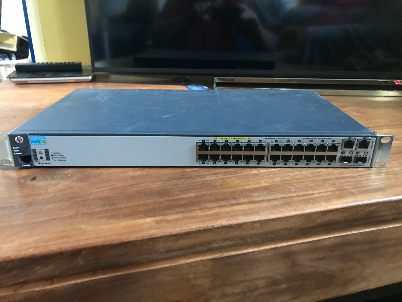 HP ProCurve J9624A 2620-24 PPoE+ Smart Managed Networking Switch | eBay