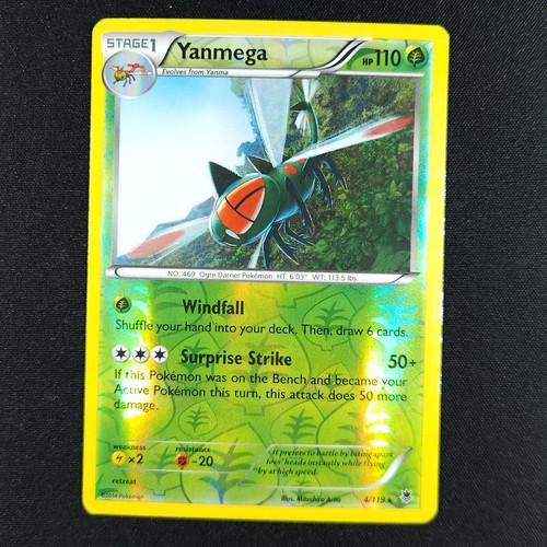 Yanmega 4/119 Holo - Phantom Forces - Pokemon Card | eBay