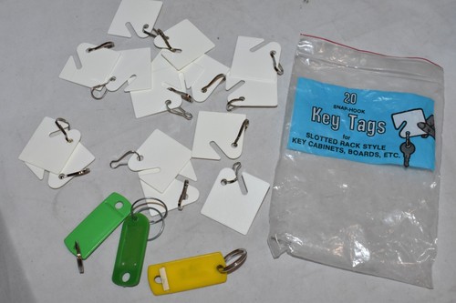 MMF Industries 201300006 Slotted Rack Key Tags- Pack of 20 for sale ...