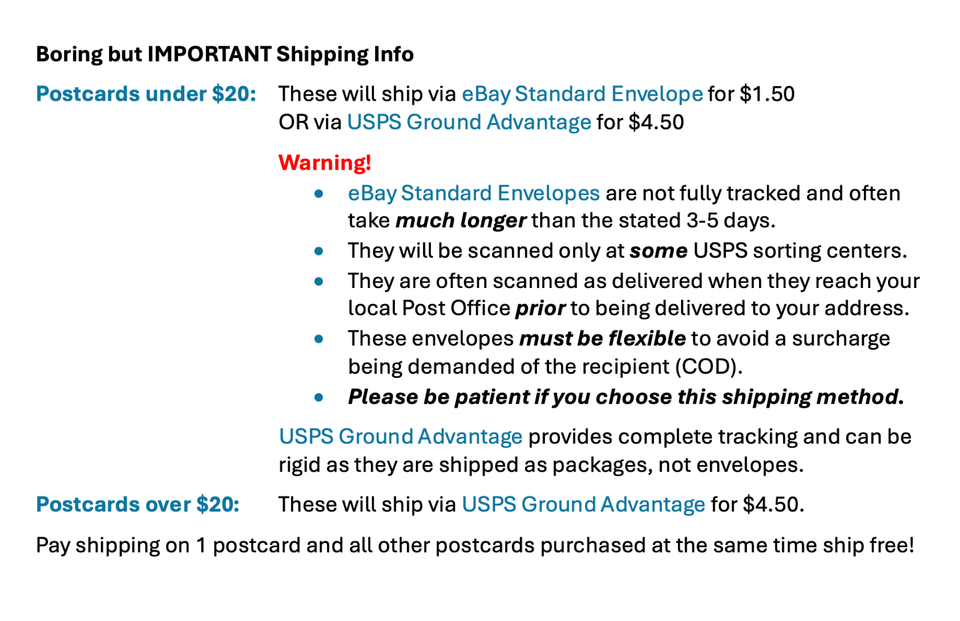 Ironic Former Town of Osborn OH Pennant Postcard About Increasing ...