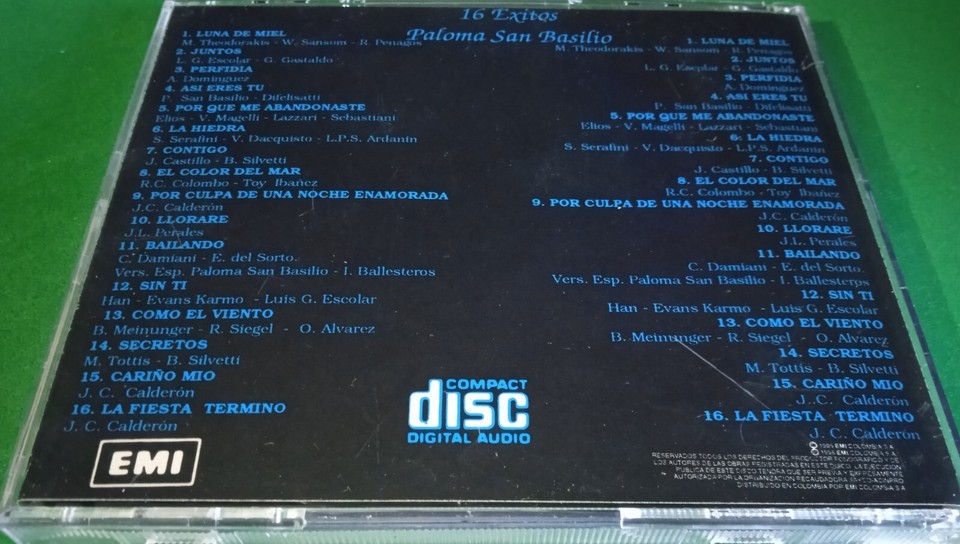 16 Exitos by Paloma San Basilio (CD-1995) | eBay
