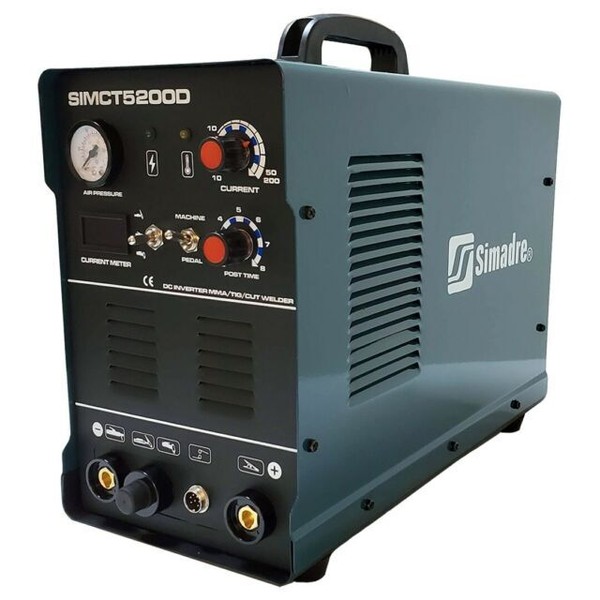 SIMADRE 5200D 110V/220V 3-in-1 50A Plasma Cutter, 200A TIG/ARC/MMA ...