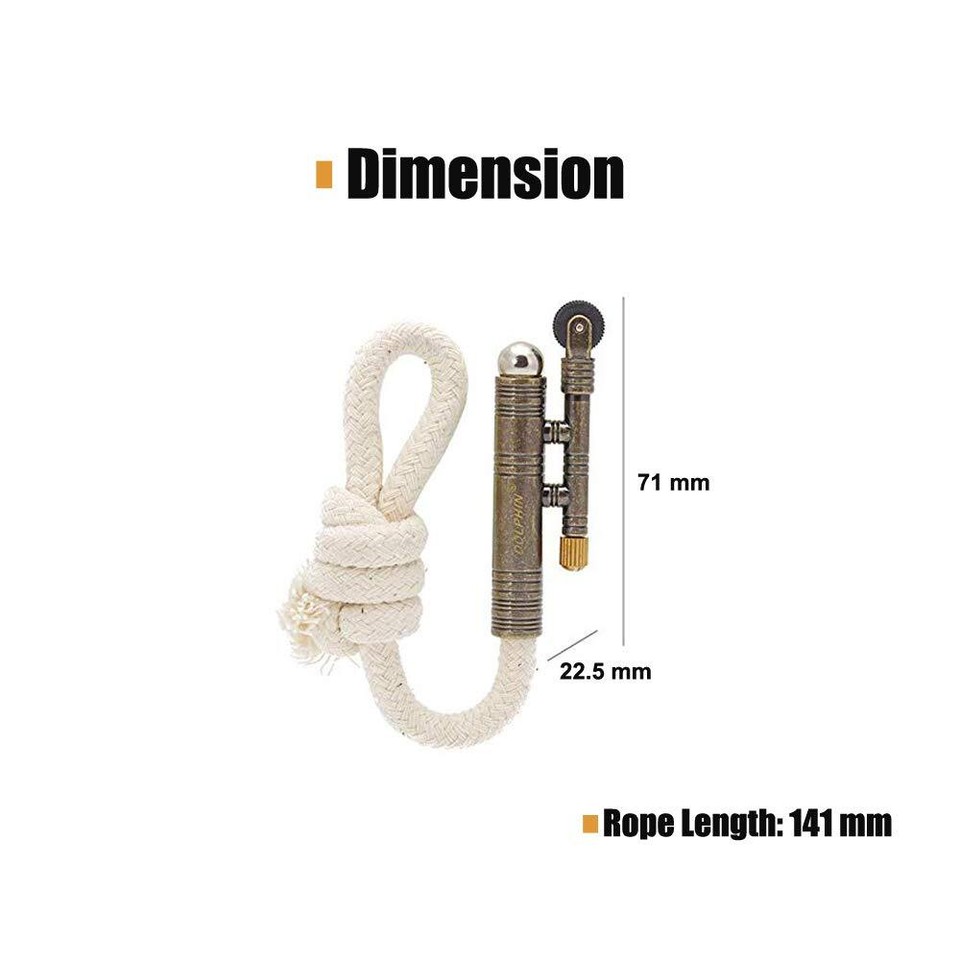 3PCS Windproof Rope Lighter Sailors Trench VintageLighter WWII Lighters ...