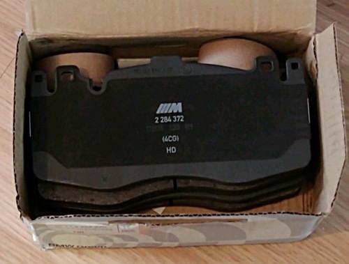 BMW OEM F10 M5 Sedan and F06/F12/F13 M6 Carbon Ceramic Front Brake Pads ...