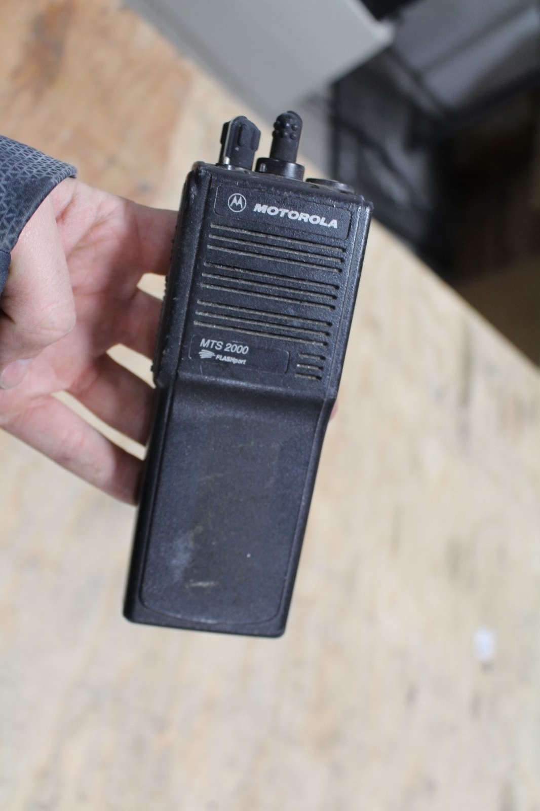 Motorola MTS2000 Radio H01WCD4PW1CN FLASHPORT NO BATTERY | eBay