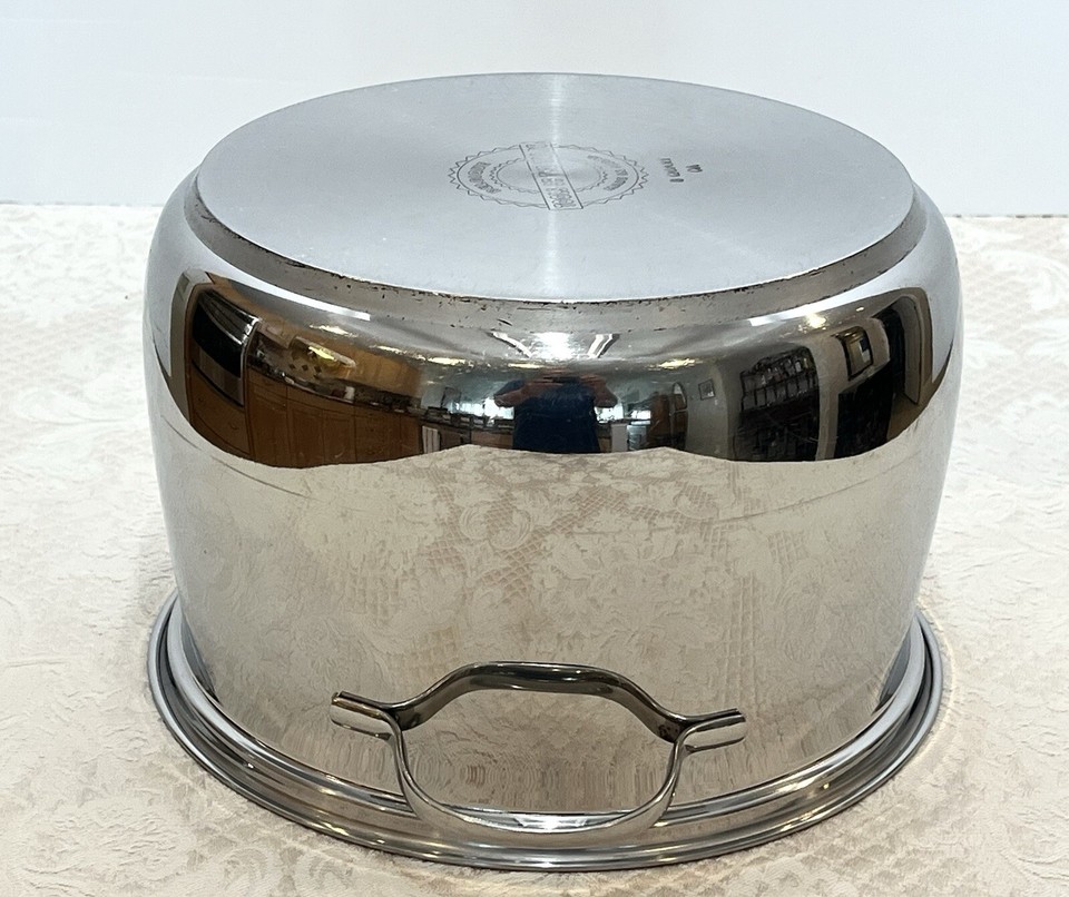 Vintage Belgique Tools Of The Trade 8 Qt Stainless Steel Stock Pot | eBay