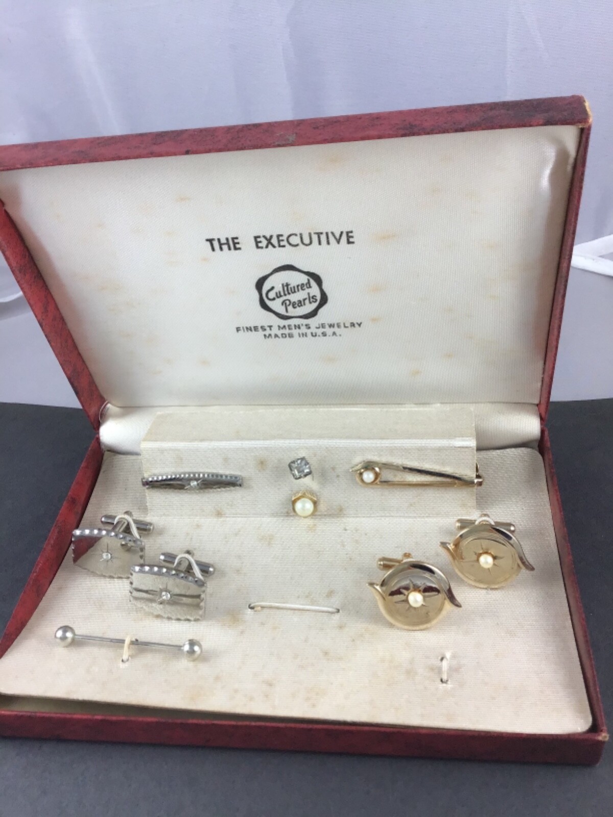 Vintage The Executive Cufflinks & Tie Clips | eBay