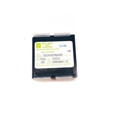 Pack of State of the Art D55342K07B604ER Thick Film Chip Resistors MIL ...