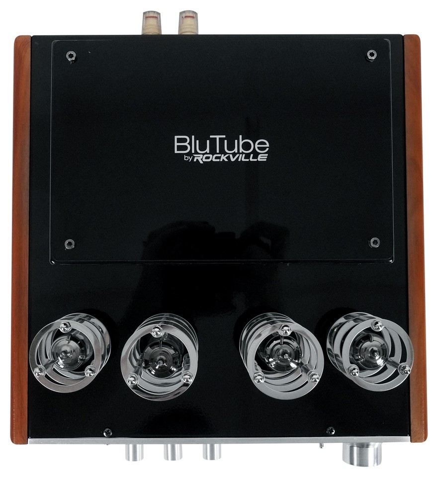 Rockville BluTube WD 70w Bluetooth Tube Amplifier/Home Stereo Receiver ...