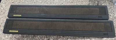 TWO Adaptive Micro Systems BetaBrite Digital Color Scrolling LED Signs ...