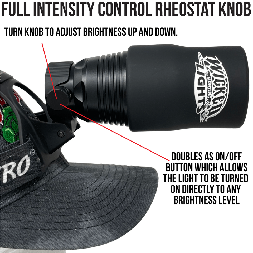 Wicked Lights ScanPro iC GEN4 RED Night Hunting Headlamp W2102 | eBay