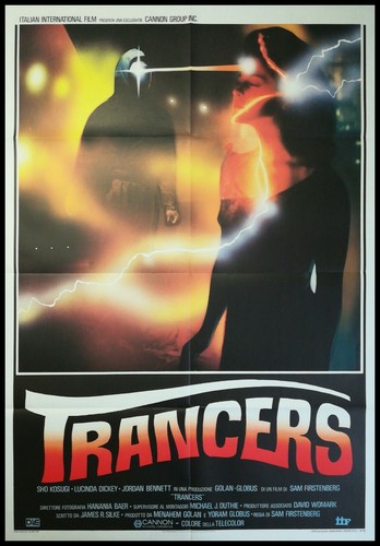 TRANCERS 1984 Original Movie Poster 39x55" 2Sh Italian SHO KOSUGI ...