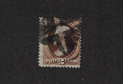 US Scott 157, 1873 2c Brown, Used, Fine SCV $25.00 | eBay