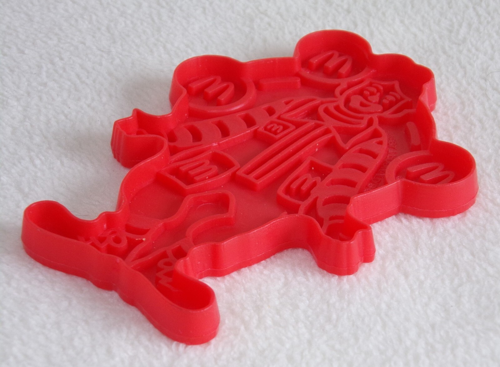 Ronald McDonald Cookie Cutter Full Body Red 1987 Clown Mascot Plastic ...