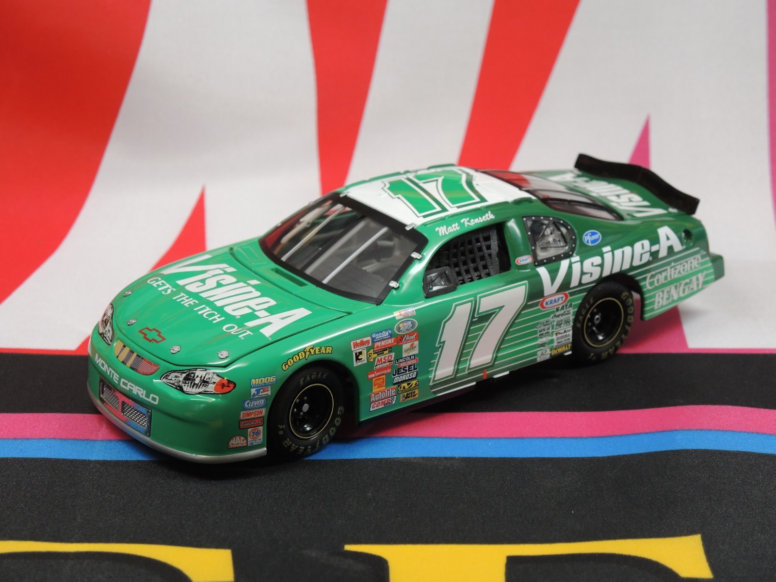Matt Kenseth #17 Visine-A 2001 1:24 Team Caliber Owners Series | eBay
