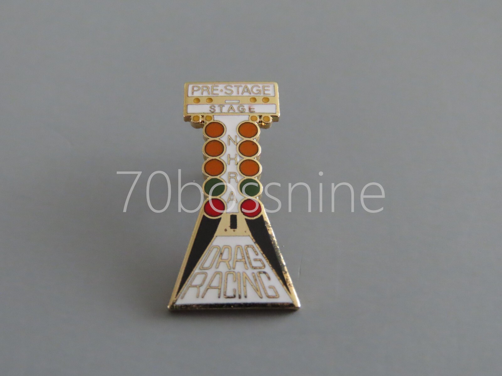 NHRA STARTING LINE CHRISTMAS TREE 1 3/8" NHRA DRAG RACING HAT PIN LAPEL ...