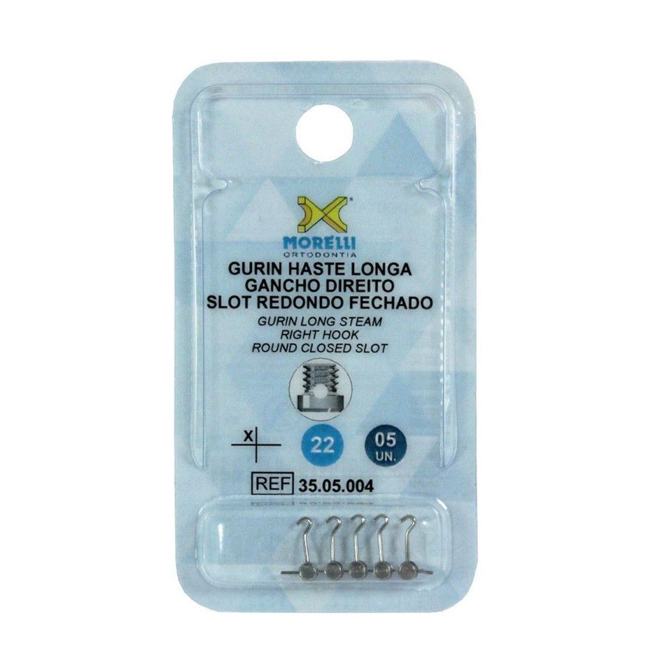 Morelli Dental Orthodontic Gurin Archwire Stop Round Long Lock Right ...