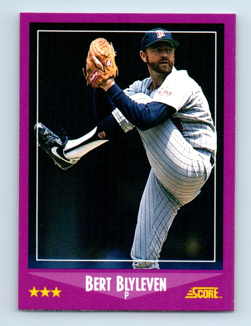 1988 Score Bert Blyleven Minnesota Twins #90 | eBay