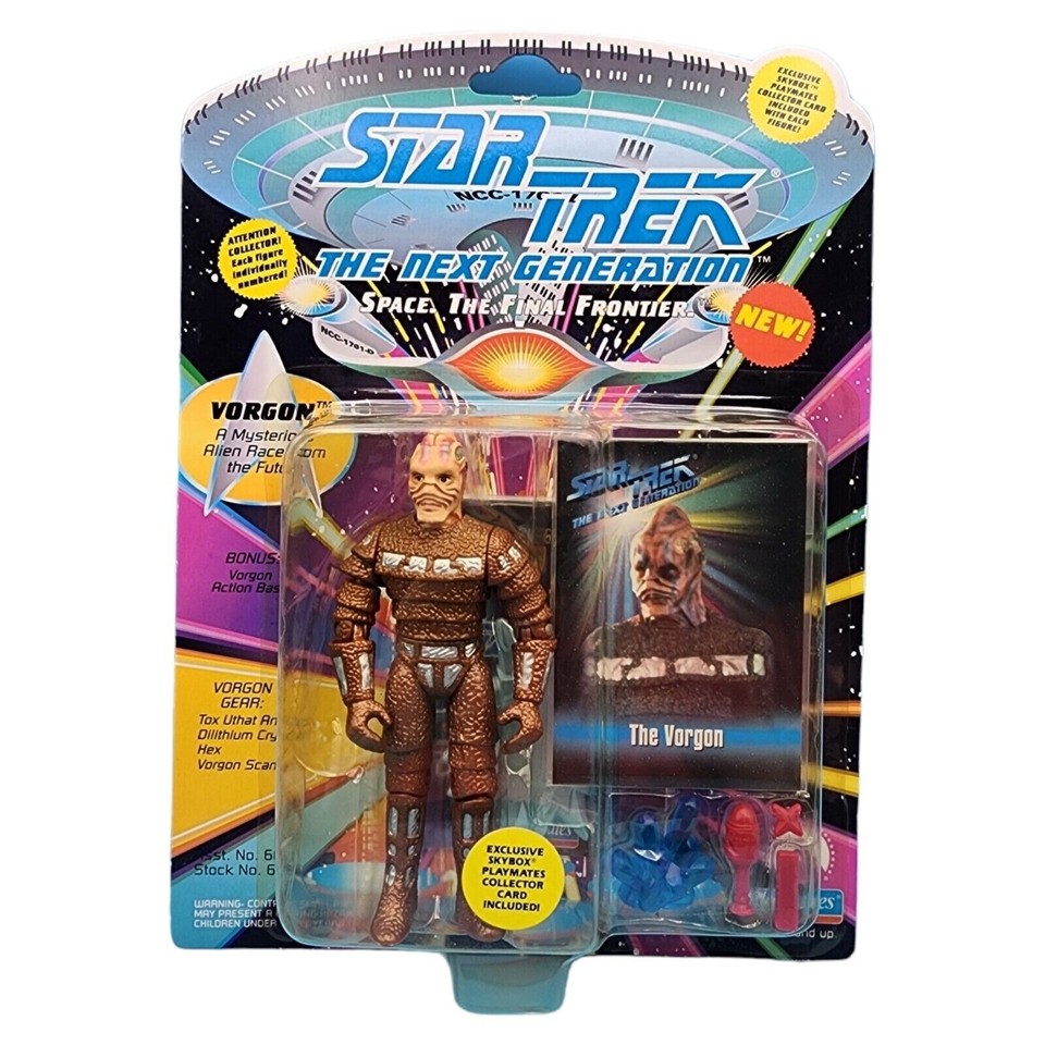 Vintage Star Trek The Next Generation Vorgon Action Figure Playmates ...