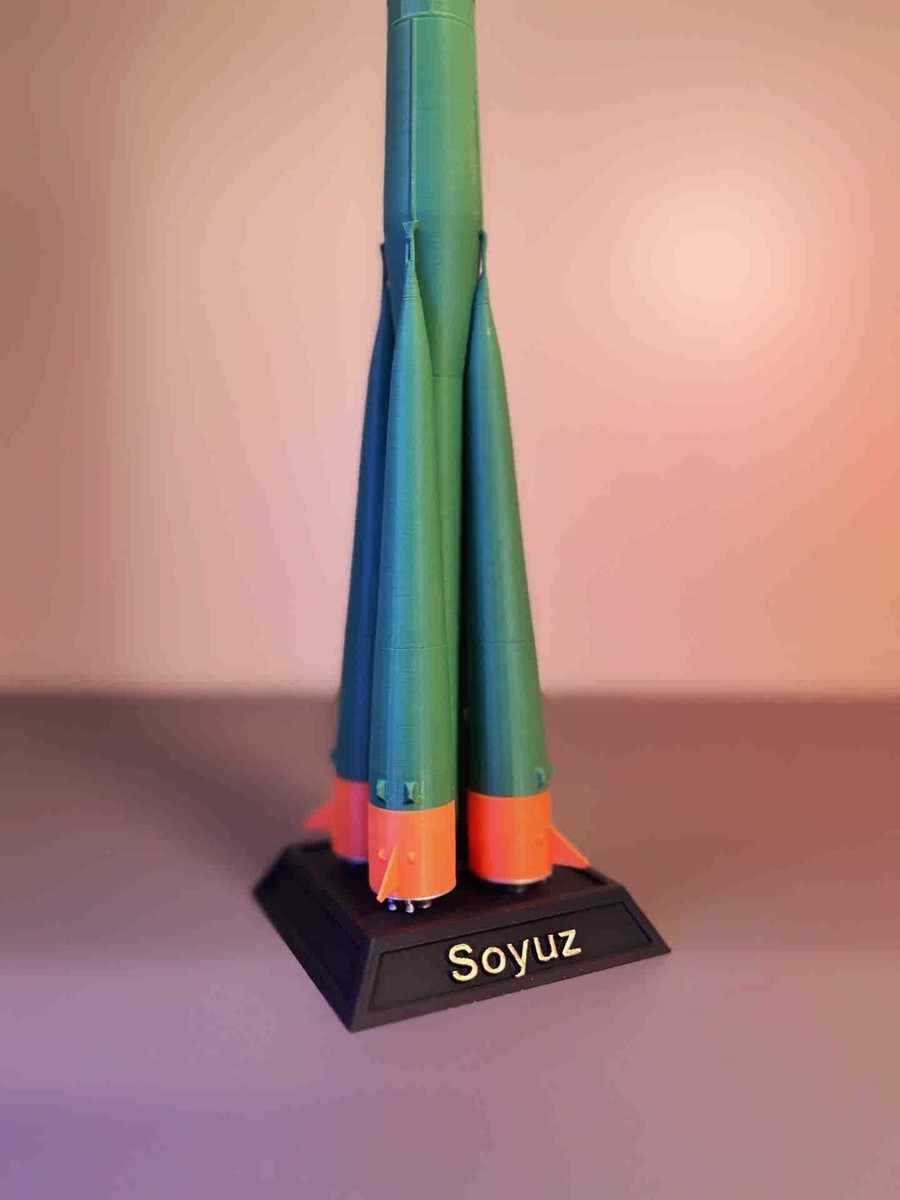 Water Bottle Soyuz Spacecraft Model Apollo Soyuz Test Project Diorama