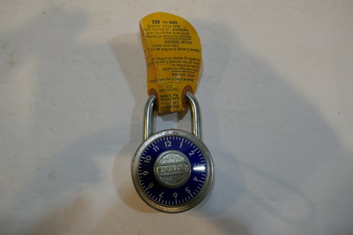 Vintage Combination Padlock Slaymaker Lock Co. Lancaster, Pa. Made in U ...