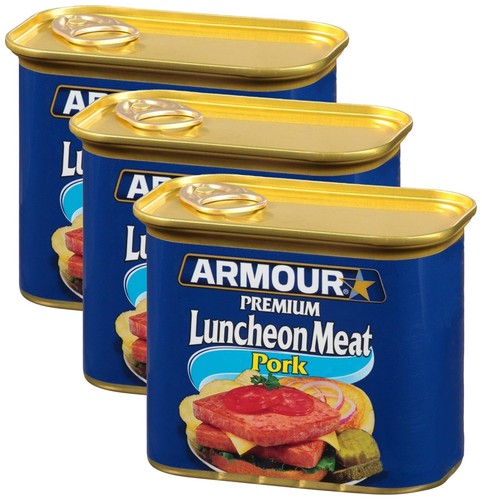 Armour Star 🥪 Luncheon Loaf, Canned Meat, 12 OZ (Pack of 3) | eBay