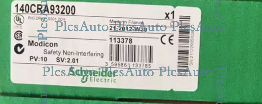 One Schneider 140CRA93200C Sealed Modicon RIO HEAD Module New Fast ...