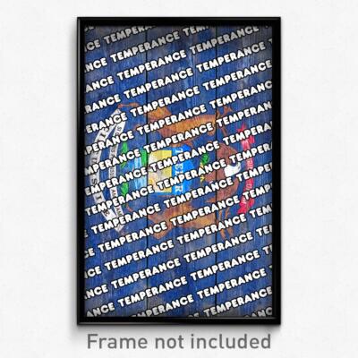 Temperance Michigan Poster (MI City Souvenir 11x17 Town Print) | eBay