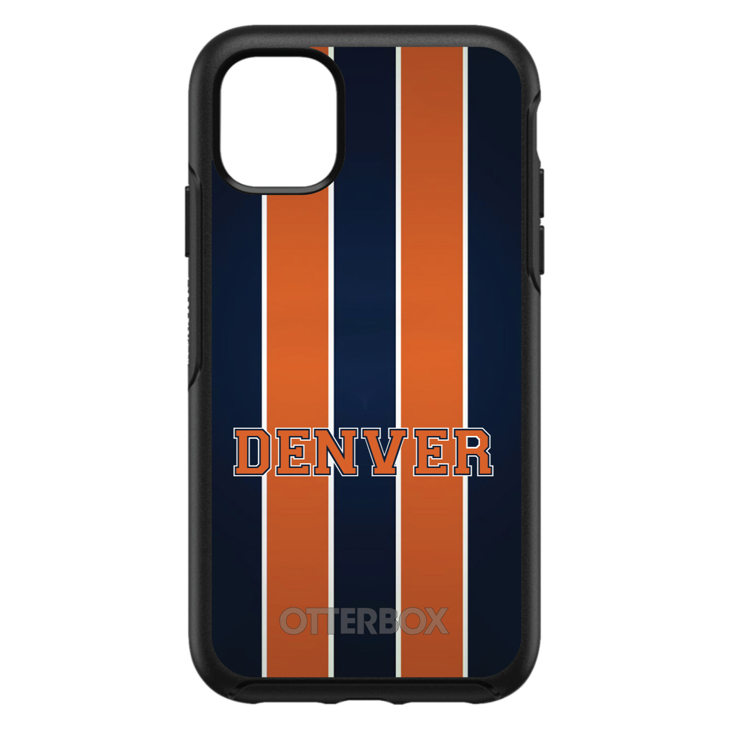 OtterBox Symmetry for Apple iPhone (Pick Model) - Orange Navy Broncos ...