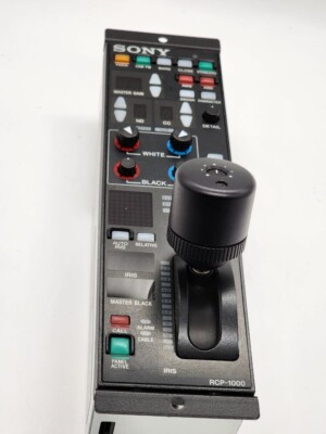 Sony RCP-1000 Joystick Camera Remote | eBay