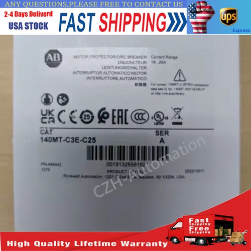 140MT-C3E-C25 AB MOTOR PROTECTION CIRCUIT BREAKER GENUINE NEW | eBay