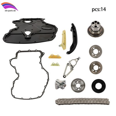 TIMING CHAIN KIT FOR LAND ROVER DEFENDER 2.4 RWD FRONT COVER GASKET ...