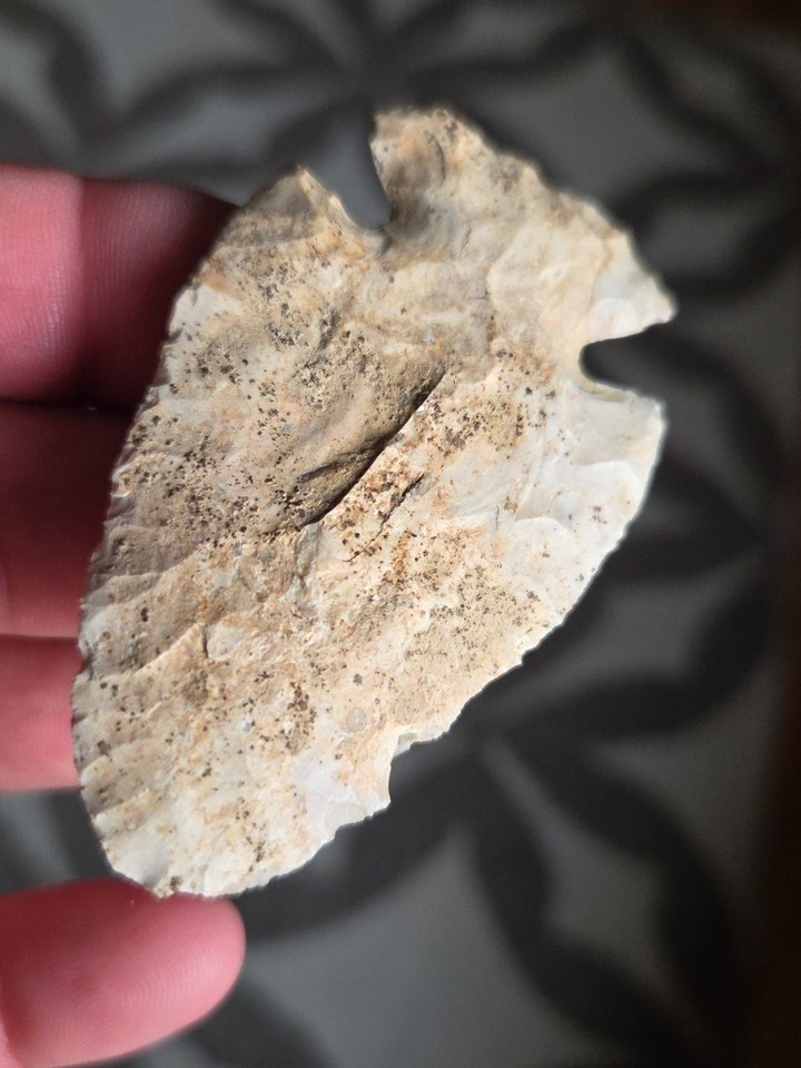 AUTHENTIC INDIANA ARROWHEADS INDIAN ARTIFACTS STONE TOOLS NICE POINTS ...