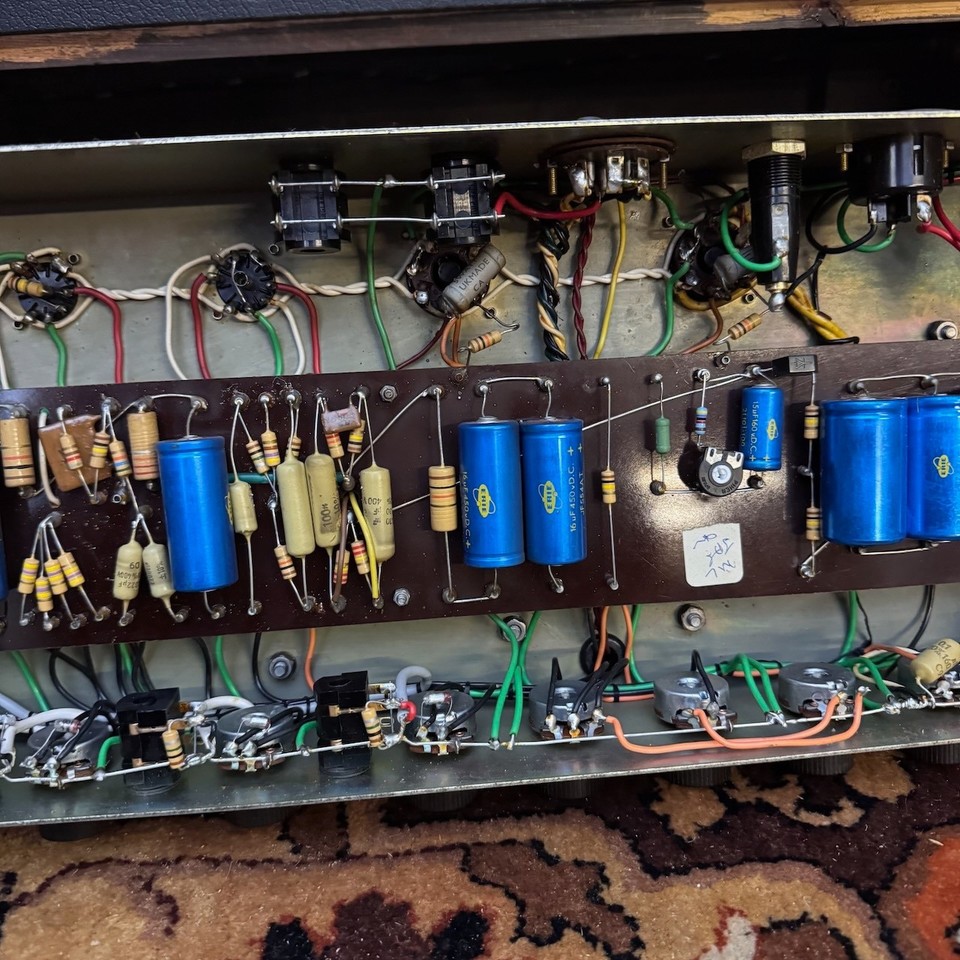 Vintage 1969 Laney Sound Pre Supergroup PA 60w Valve Amplifier Head ...