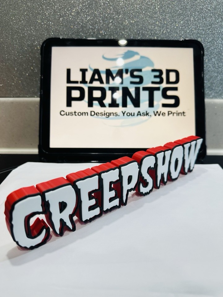 Decorative Creepshow Film TV logo Sign Display Pops Horror | eBay UK