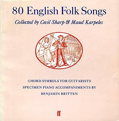 Eighty English Folk Songs by Sharp, Cecil J. Paperback Book The Fast ...