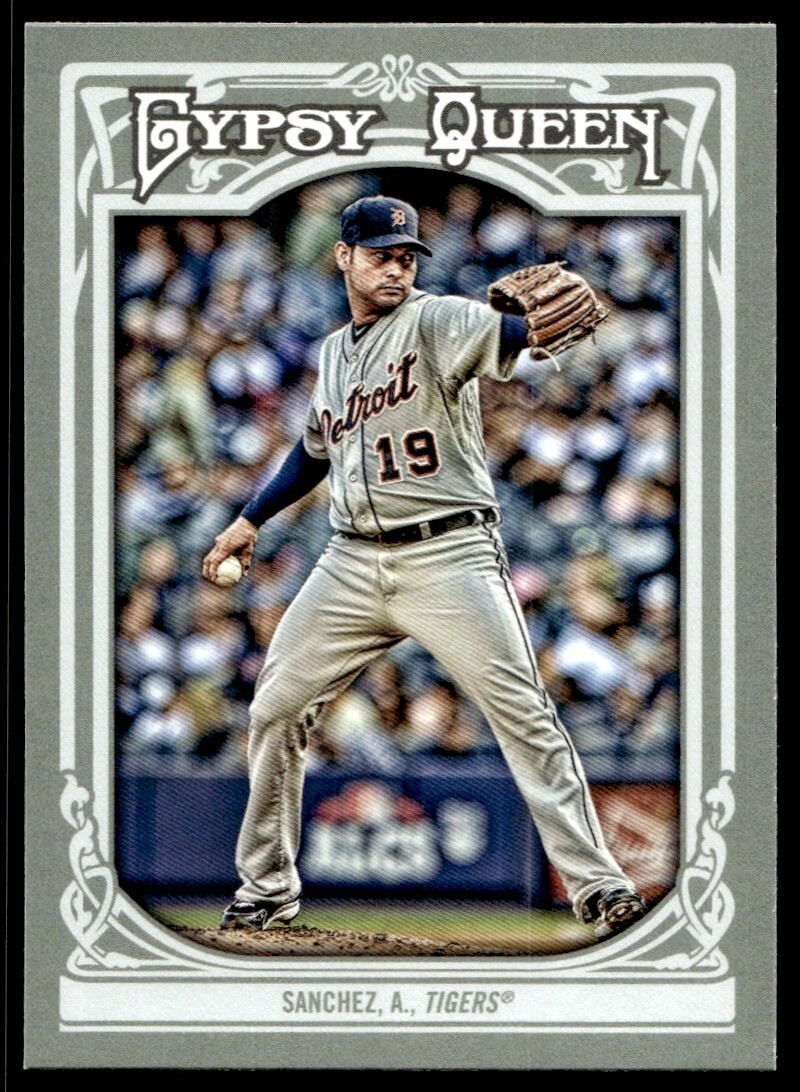 2013 Topps Gypsy Queen Anibal Sanchez G51 Detroit Tigers #339 | eBay