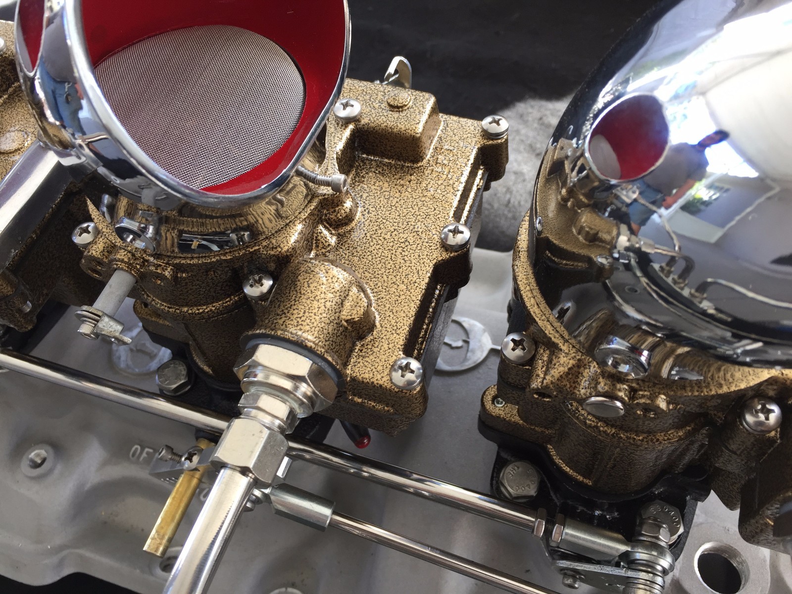 VINTAGE SPEED'S ROCHESTER 2G TRI POWER HOT ROD RAT OFFY COMPLETE IN ...