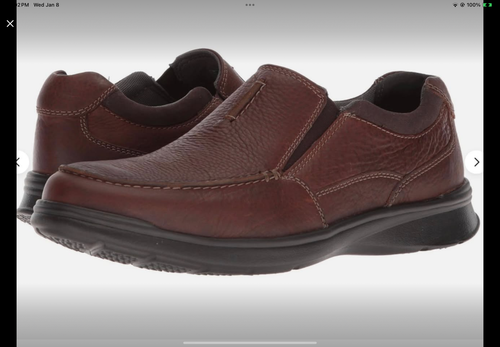 NEW MENS CLARK COTRELL FREE LOAFER, SLIP ON,SHOES SIZE 9, BROWN | eBay