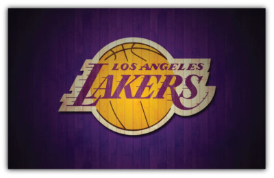 Los Angeles Lakers NBA Basketball Sport Logo Car Bumper Sticker Decal ...
